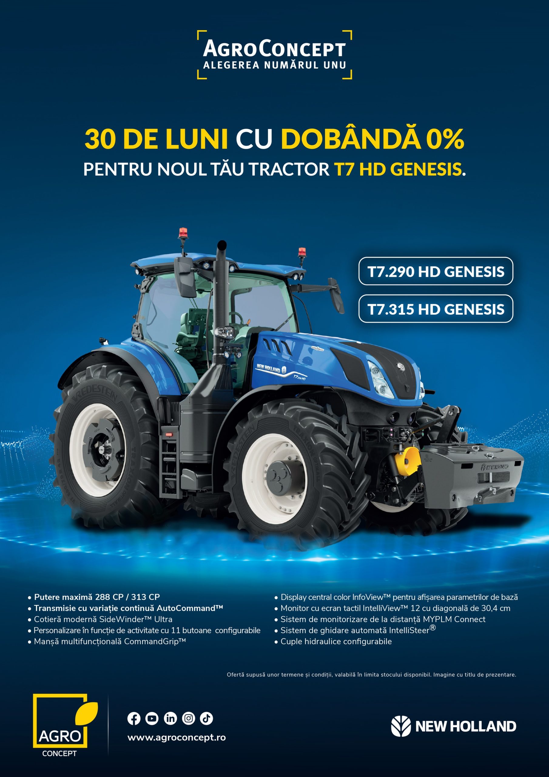 T7 HD GENESIS PRIN FINANȚAREA AGROCONCEPT 30 - AgroConcept